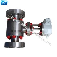 China Soft Sealing High Pressure Ball Valve PEEK Seated Class 2500 Ball Valve Stainless Steel for sale