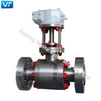 China Soft Sealing High Pressure Ball Valve PEEK Seated Class 2500 Ball Valve Stainless Steel for sale