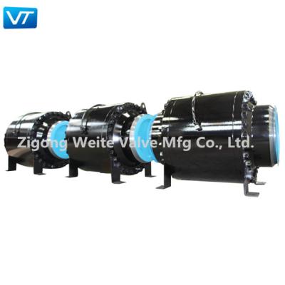 China Integral Fully Welded Ball Valve API 6FA No External Leakage Underground Ball Valve for sale