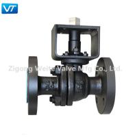 China DN 25 Floating Gas Pipeline Ball Valve Class 600 Lever Operation for sale