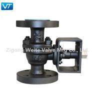 China DN 25 Floating Gas Pipeline Ball Valve Class 600 Lever Operation for sale