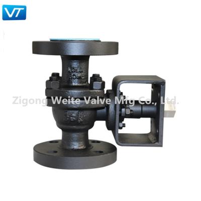 China DN 25 Floating Gas Pipeline Ball Valve Class 600 Lever Operation for sale
