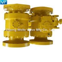 China RPTFE Forged Steel Floating Ball Valve API 6D Soft Sealing Valve WCC Body for sale