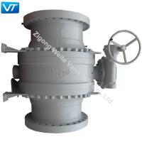 China Class 600 36 Inch Ball Valve With Gearbox For Petroleum Refining for sale