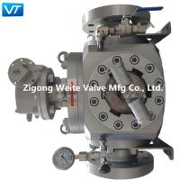China DEVLON Seat Pigging Ball Valve Top Entry Easy Open And Close Port Cover for sale