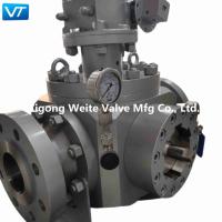 China DEVLON Seat Pigging Ball Valve Top Entry Easy Open And Close Port Cover for sale