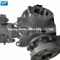 China A105 Body Piggable Ball Valve 4'' 600LB ANSI B16.34 Pig Valves for sale
