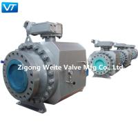 China F316 Ball Pigging Ball Valve For Oil And Gas Pipeline Zero Leakage for sale