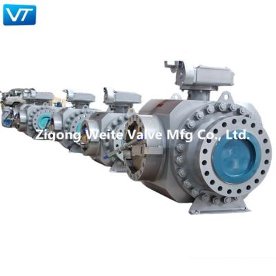 China F316 Ball Pigging Ball Valve For Oil And Gas Pipeline Zero Leakage for sale