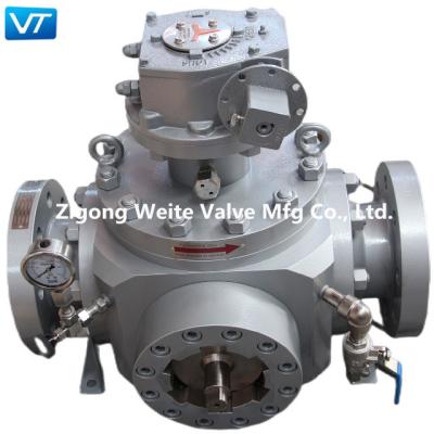 China Bidirectional Pigging Ball Valve 4 Inch Class 600 ASTM A105 Piggable Valves for sale