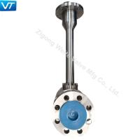 China A182 F316 Cryogenic Ball Valve PCTFE Seated Extended Bonnet Ball Valve for sale