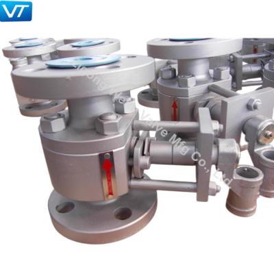 China SS High Pressure High Temperature Ball Valve 500 Degree Heat Resistant Ball Valve for sale