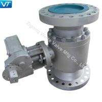 China DN50-DN600 High Temp Ball Valve BS 5351 Electrical Operated With High Sealing Seat for sale