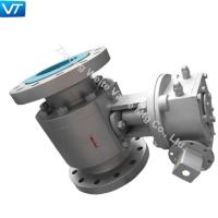 China 316SS High Pressure High Temperature Ball Valve Pneumatic Actuator for sale