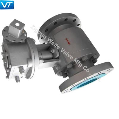 China 316SS High Pressure High Temperature Ball Valve Pneumatic Actuator for sale