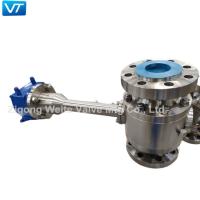 China LNG Station F316 Cryogenic 3 Inch Ball Valve Floating Type Class 600 for sale