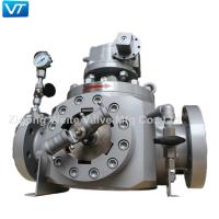 China 4'' Forged Steel Pigging Receiving Ball Valve API6D For Pipeline System for sale