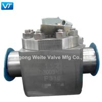 China 1-1/2'' 3000 Psi Top Entry Fire Safe Ball Valve Body Forged Steel for sale