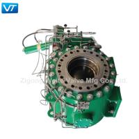 China Electric Actuator Big Ball Valve Trunnion Mounted Hydraulic Electric Operated for sale