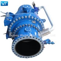 China Hydropower Station Metal Seal Ball Valve PLC Control With Very Small Flow Resistance for sale