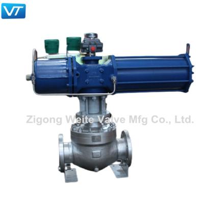 China Petroleum Gas Emergency Shutdown Valve API 6D Pneumatic ESD Valve for sale