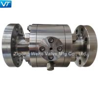 China Stainless Steel CF3M Ball Valve Fluids Controlling For Radioactive Media for sale
