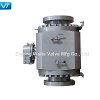 China OEM 12'' Class 600 Pigging Ball Valves For Launching Soft Sealing for sale