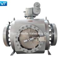 China Industrial 12'' A105 ENP Pigging Launching Ball Valve 600LB for sale