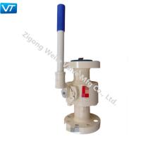 China API 6D Flange Floating Ball Valve With Lever Blowout Proof Stem for sale