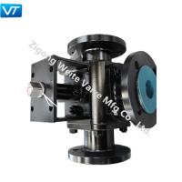 China ISO5211 Mounting Pipeline Ball Valve DBB Flanged Simplified Installation for sale