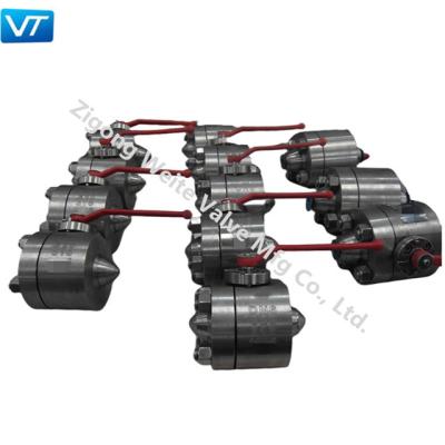 China Small Size DN6 Stainless Steel Floating Ball Valve F316 With Lever for sale