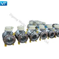 China Bidirectional Sealing Trunnion Mounted Ball Valve Worm Gear Operated for sale