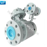 China API 6D Pipeline Ball Valve Pressure Retaining API 607 DBB Ball Valve for sale