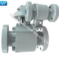 China Forged Steel Double Oil Pipeline Valves ISO5211 Double Block And Bleed Ball Valves for sale