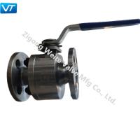 China 1-1/2 Inch Lever Operated Ball Valve API 607 Fireproof Anti Static for sale