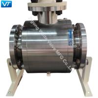 China Pneumatic Actuator F316 Stainless Steel Flanged Ball Valves 6'' 150LB for sale