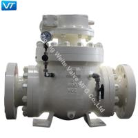 China 600LB Pigging Ball Valve 600LB WCB Carbon Steel Ball Valve For Cleaning Pipelines for sale