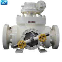 China 600LB Pigging Ball Valve 600LB WCB Carbon Steel Ball Valve For Cleaning Pipelines for sale