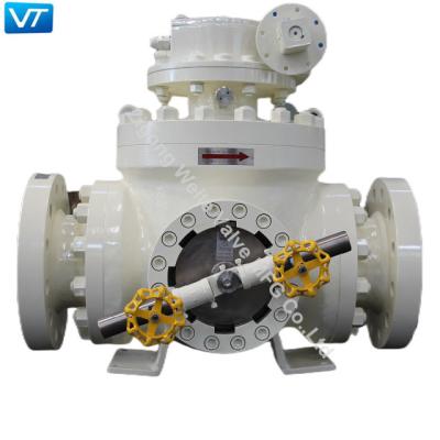 China 600LB Pigging Ball Valve 600LB WCB Carbon Steel Ball Valve For Cleaning Pipelines for sale
