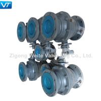 China Casting Steel WCB Floating Ball Valve Ball A105+ENP 6'' 150LB for sale