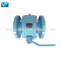 China 304SS Natural Gas Pipeline Valves 3 Inch API 608 With ASME B16.5 Flange for sale