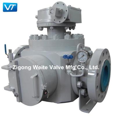 China Two Position Shut Off Pigging Ball Valve With Cleanout Design for sale