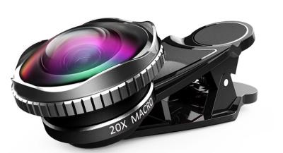 China gift items for 2018 universal clip on wide angle macro cell phone lens for all smart phones for sale