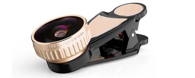 China New Product Gift Promotion Items Mobile Camera Lens HD 210 Degree Fisheye lens with detachable clip for iphone 7 for sale