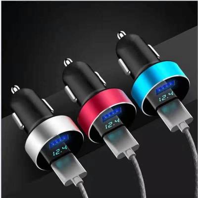 China hot sell LED display car charger for sale