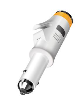 China 9 in 1 Multi-function Emergency Car charger/ Car charger with LED torch and power bank for sale