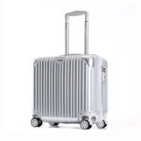 China 18-inch 901 Korean style ABS carry-on luggage with universal wheels 2026 leather case, durable and lightweight. for sale