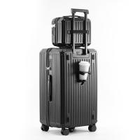 China 2311 TSA Customs Lock Thickened Trolley Case, Two-Piece Suitcase Set for Women, 2025 New Style, Large Capacity, Sturdy and Durable Travel Suitcase for sale
