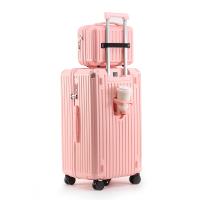 China 2311 TSA Customs Lock Thickened Trolley Case, Two-Piece Suitcase Set for Women, 2025 New Style, Large Capacity, Sturdy and Durable Travel Suitcase for sale