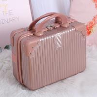 China 14 inch makeup bag Storage bag on the suitcase short-term women's travel bag toiletry bag business trip cosmetic box can be hung with password box for sale